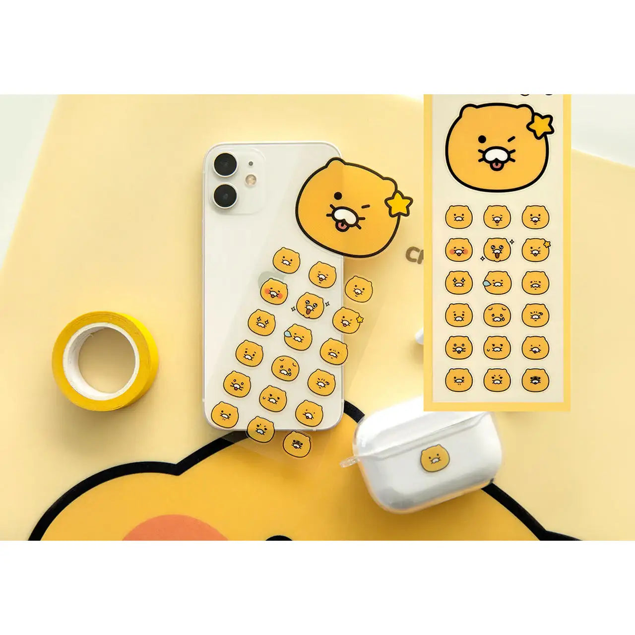 Kakao Friends - Choonsik Expression Sticker – Harumio