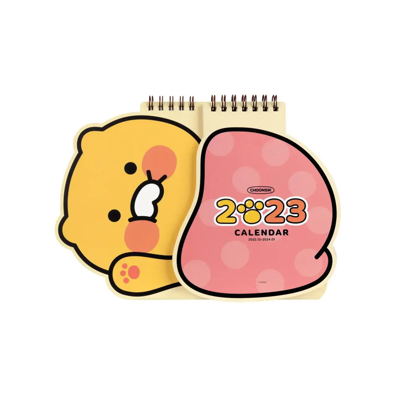 Kakao Friends - Choonsik 2023 Good Morning Desktop Calendar – Harumio
