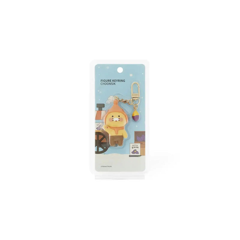 Kakao Friends - Choonsik Gokkal Hat Figure Keyring – Harumio