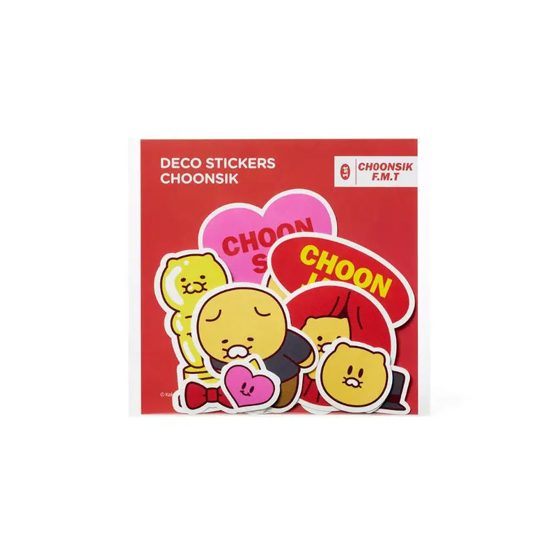 Kakao Friends - Performing Choonsik Sticker Set – Harumio