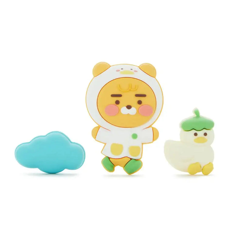 Kakao Friends - Rainy Garden Silicon Charm Set – Harumio