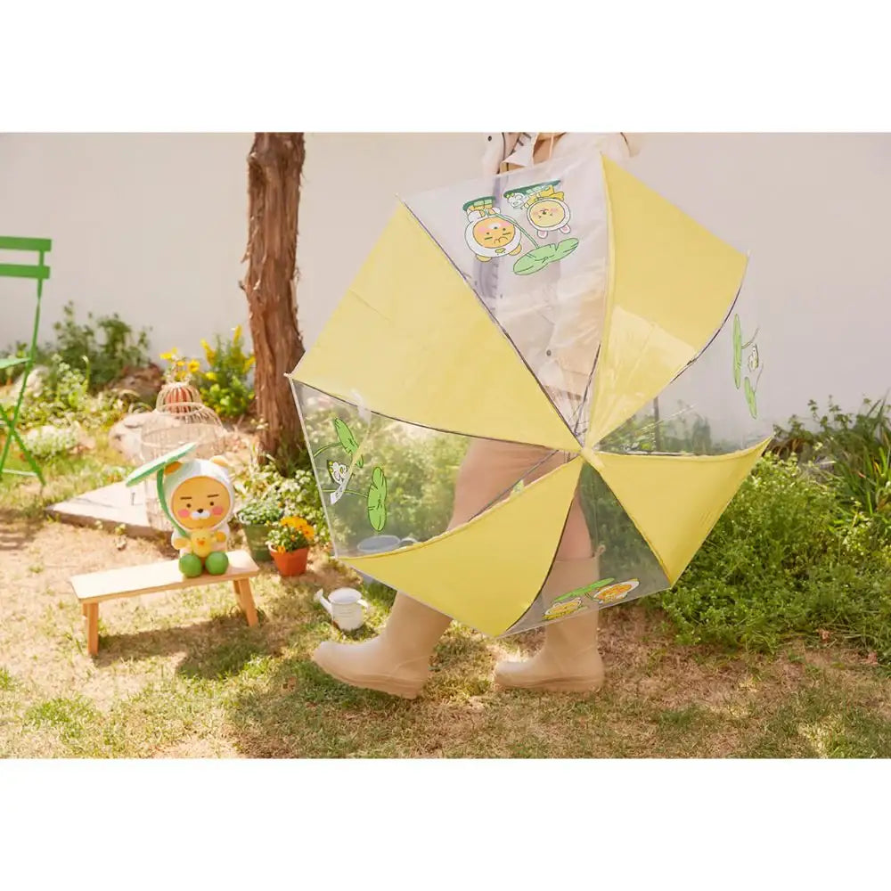 Kakao Friends - Rainy Garden Transparent Umbrella – Harumio