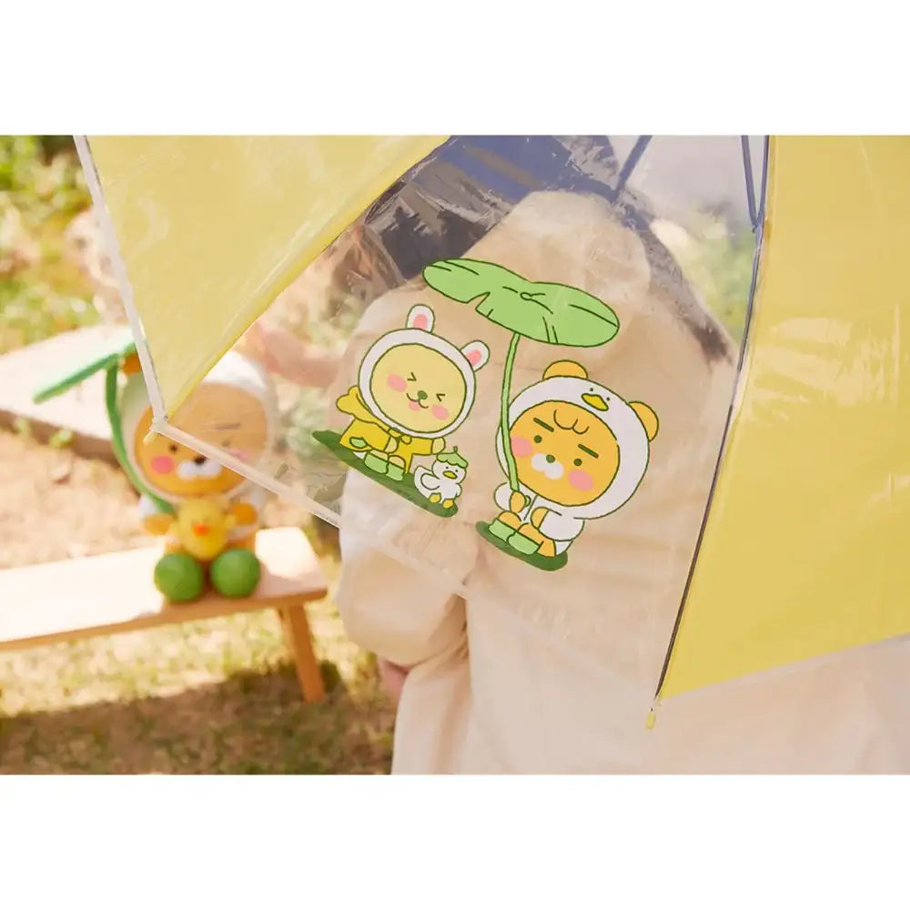 Kakao Friends - Rainy Garden Transparent Umbrella – Harumio