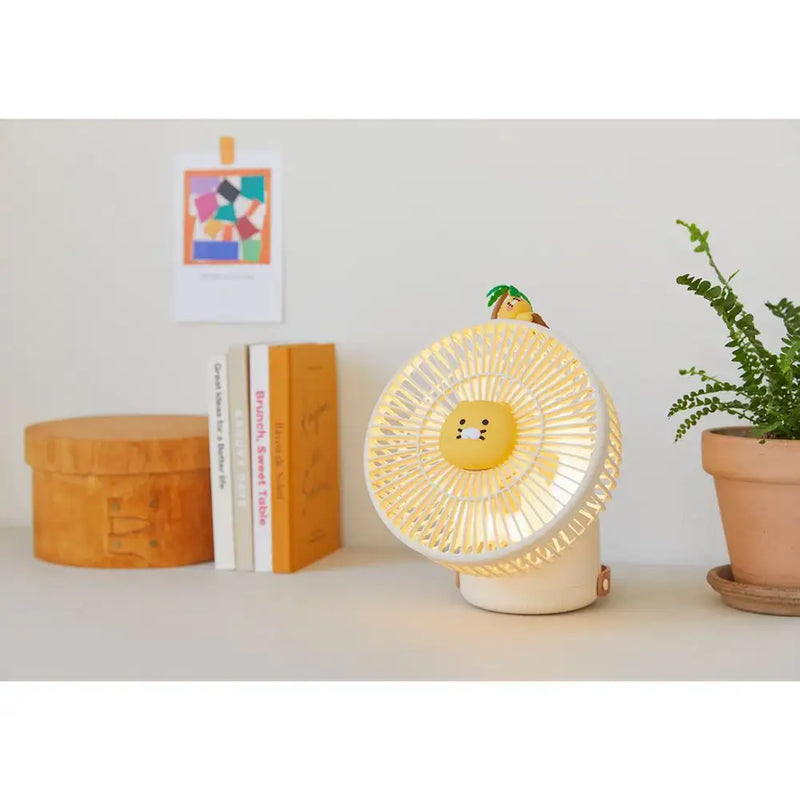 Kakao Friends - Choonsik Mood Light Tarp Fan – Harumio
