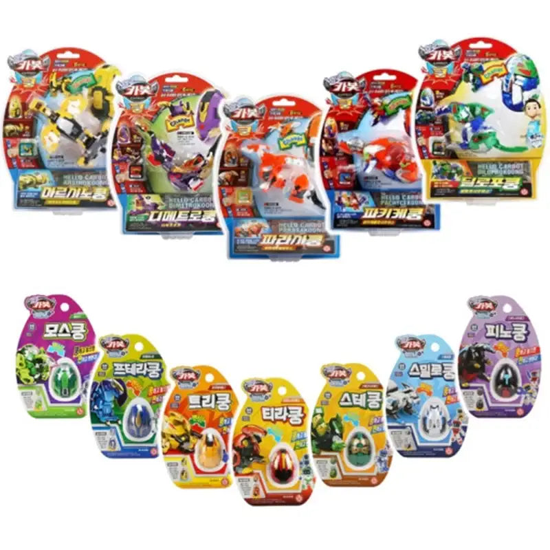 Hello Carbot - Transforming Egg Carbot & Mini Robot Car – Harumio