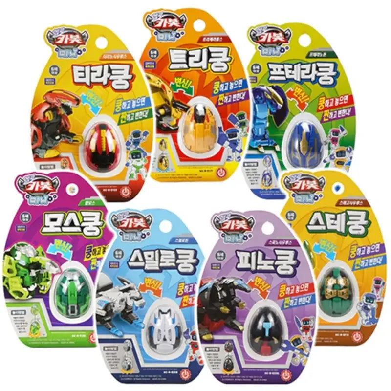 Hello Carbot - Transforming Egg Carbot & Mini Robot Car – Harumio