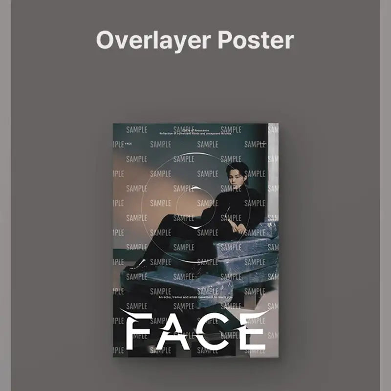 BTS Jimin - FACE - Overlayer Poster – Harumio