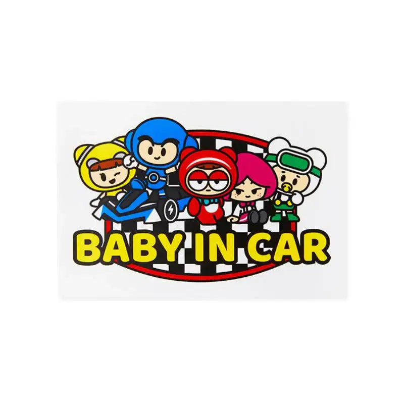 Line Friends x Kartrider - Car Sticker – Harumio