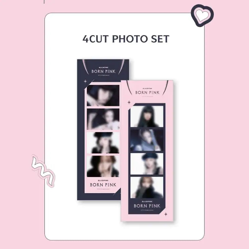 BlackPink - Born Pink - 4cut Photo Set – Harumio