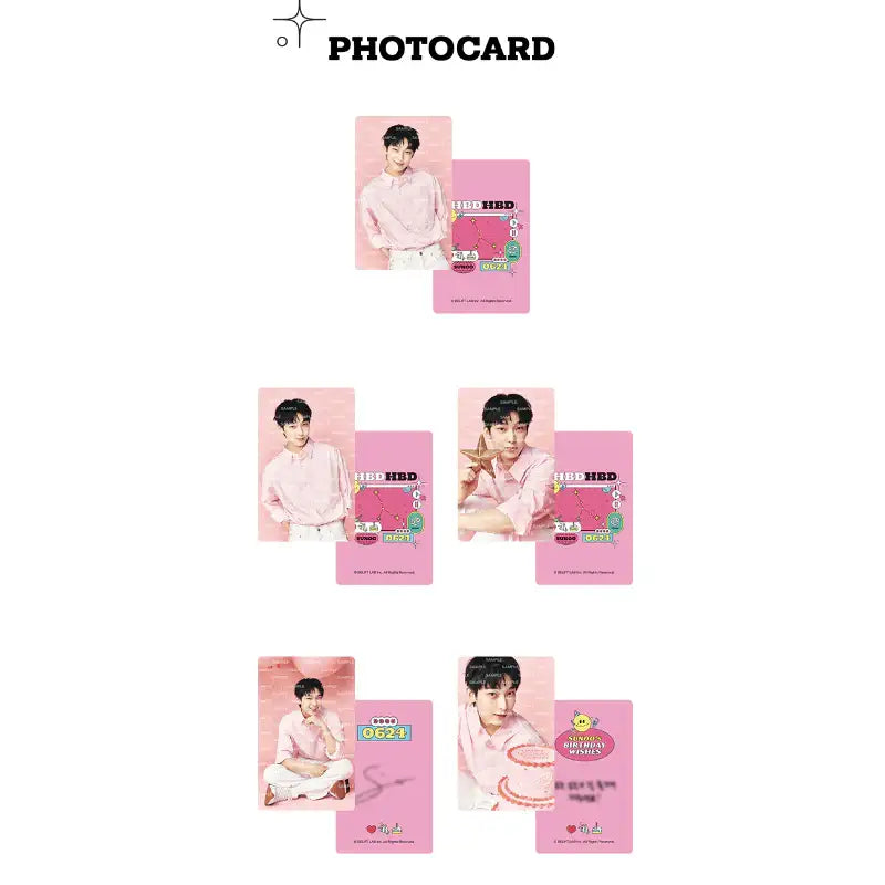 ENHYPEN - BIRTHDAY - SUNOO DIY Photo Card Garland – Harumio