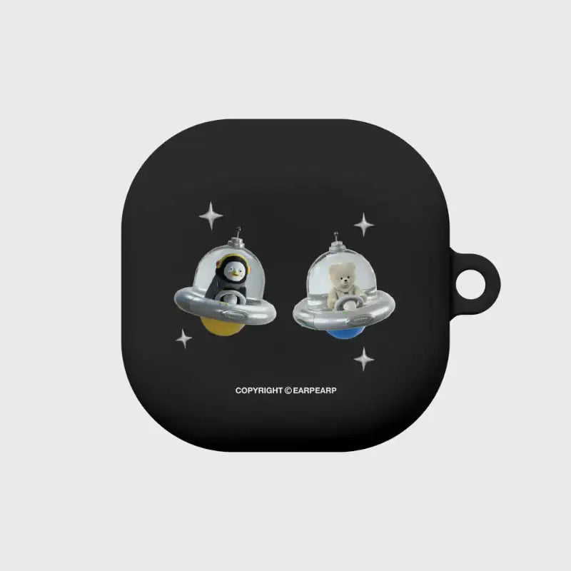 Earpearp x Pengsoo - Spaceship Friends Buds & Buds Plus Clear jelly Ca ...