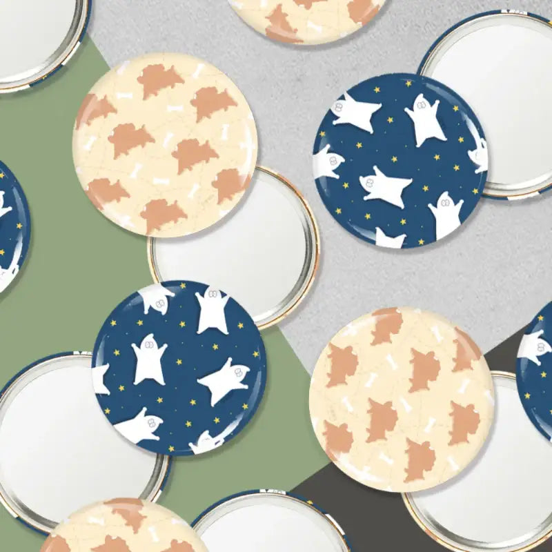 Balance is Insufficient - Round Pin Mirror – Harumio