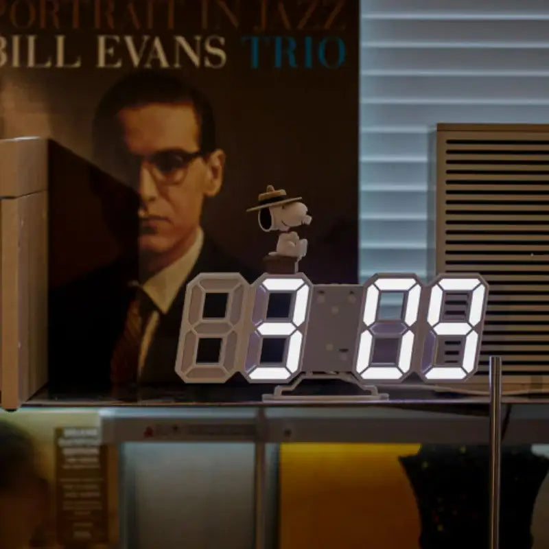 Bo Friends x Peanuts - Snoopy 3D LED Digital Clock – Harumio