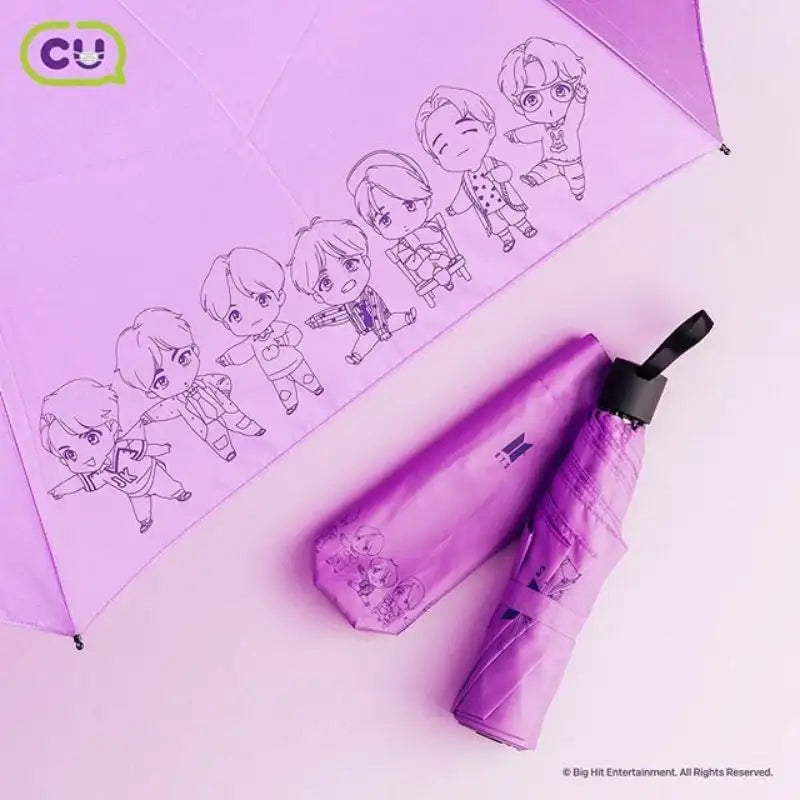 BTS x CU - Foldable Umbrella – Harumio