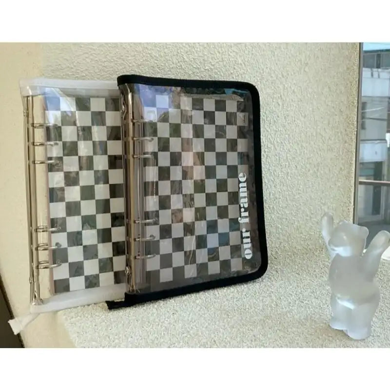 Second Mansion x 10x10 - A5 6 hole checkerboard grid notebook binder b ...