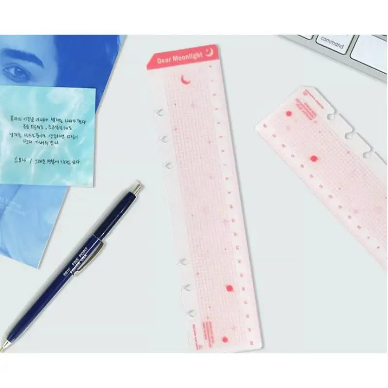 Second Mansion x 10x10 - 6 hole binder design ruler – Harumio