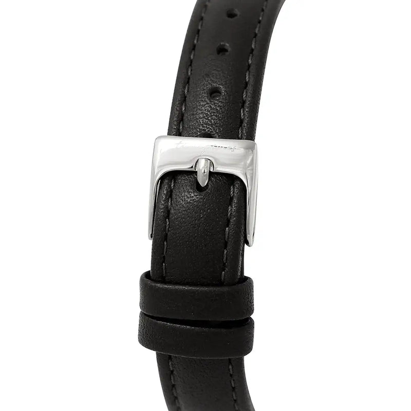 OST - Modern Time Roman Dial Black Women's Leather Watch – Harumio