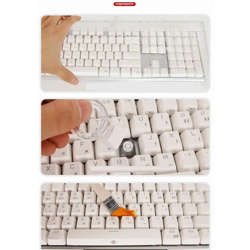 ABKO - Hacker K985P V2 RGB PBT Solid State Keyboard – Harumio