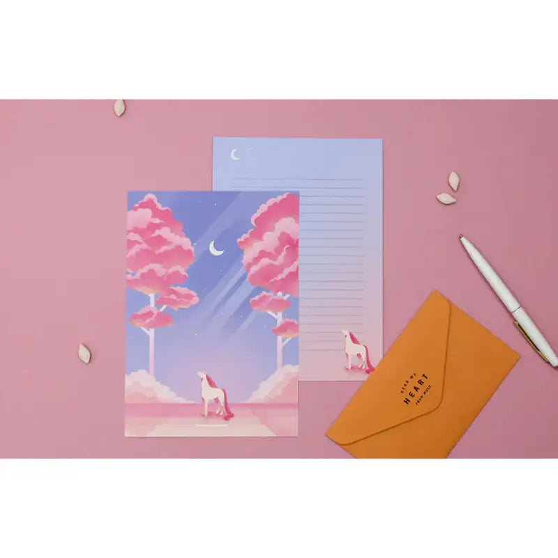 Second Mansion x 10x10 - Moonlight Letter Set – Harumio