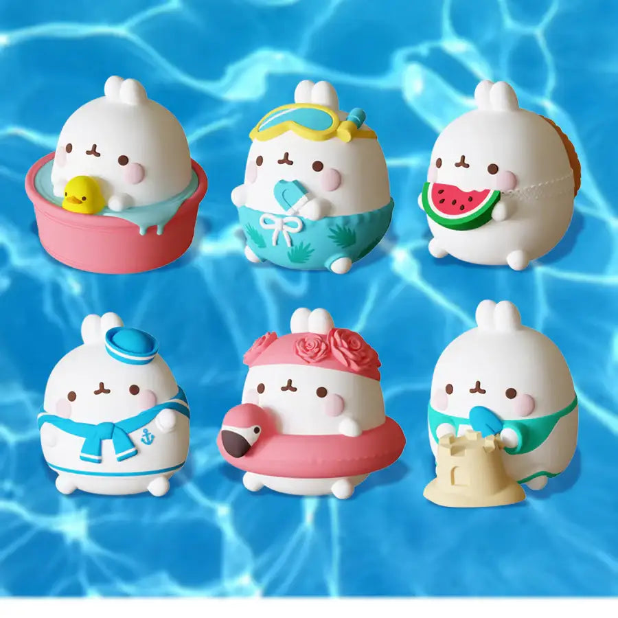 Molang - Official Merch - Summer Vacation Doll Figures – Harumio