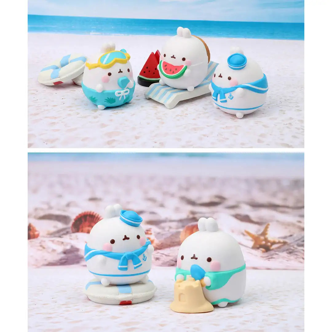 Molang - Official Merch - Summer Vacation Doll Figures – Harumio