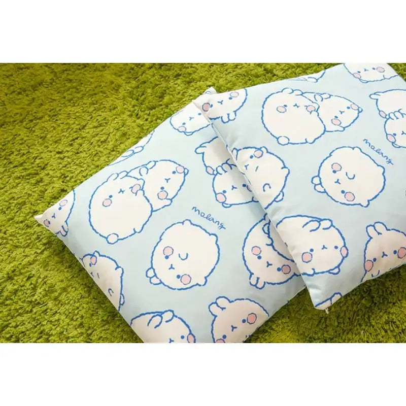 Molang - Blue Cushion – Harumio