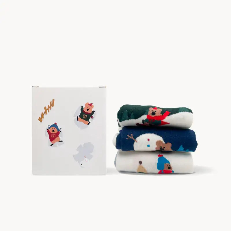 Dinotaeng - Marshville Winter Socks Package Set – Harumio
